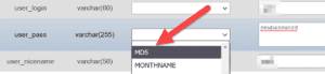 How to Change WordPress Password with PHPmyAdmin - QOT