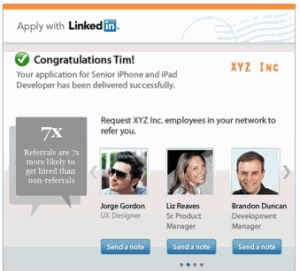 Easily Apply Jobs with LinkedIn Buttons - QOT