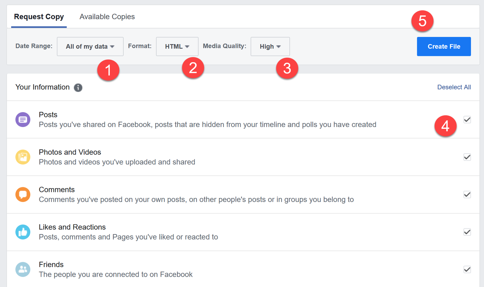 How to Download Facebook Data - QOT