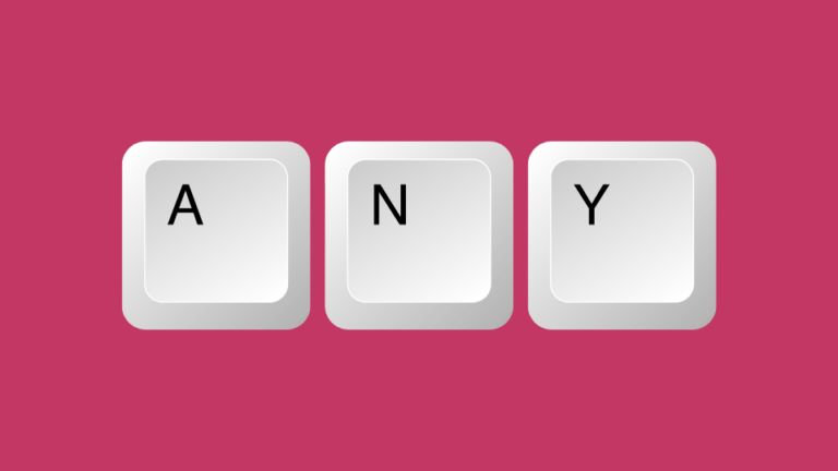 Press Any Key! Where is ANY Key on Keyboard? - QOT