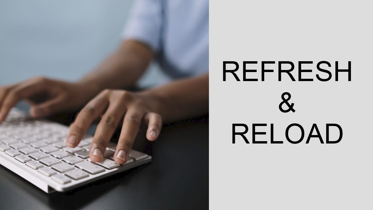 How To Add Refresh Page Buttons Links
